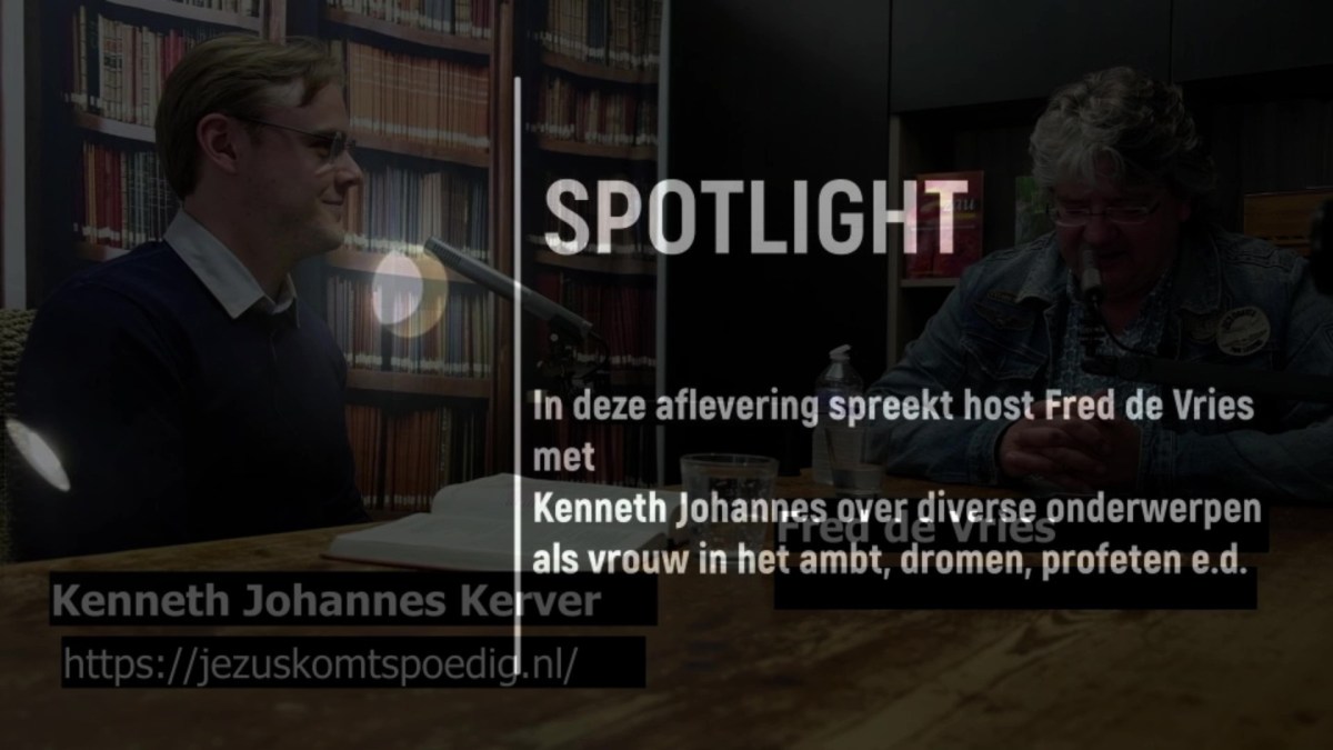 Spotlight: Kenneth Johannes – Standpunten en meer – Deze Dagen