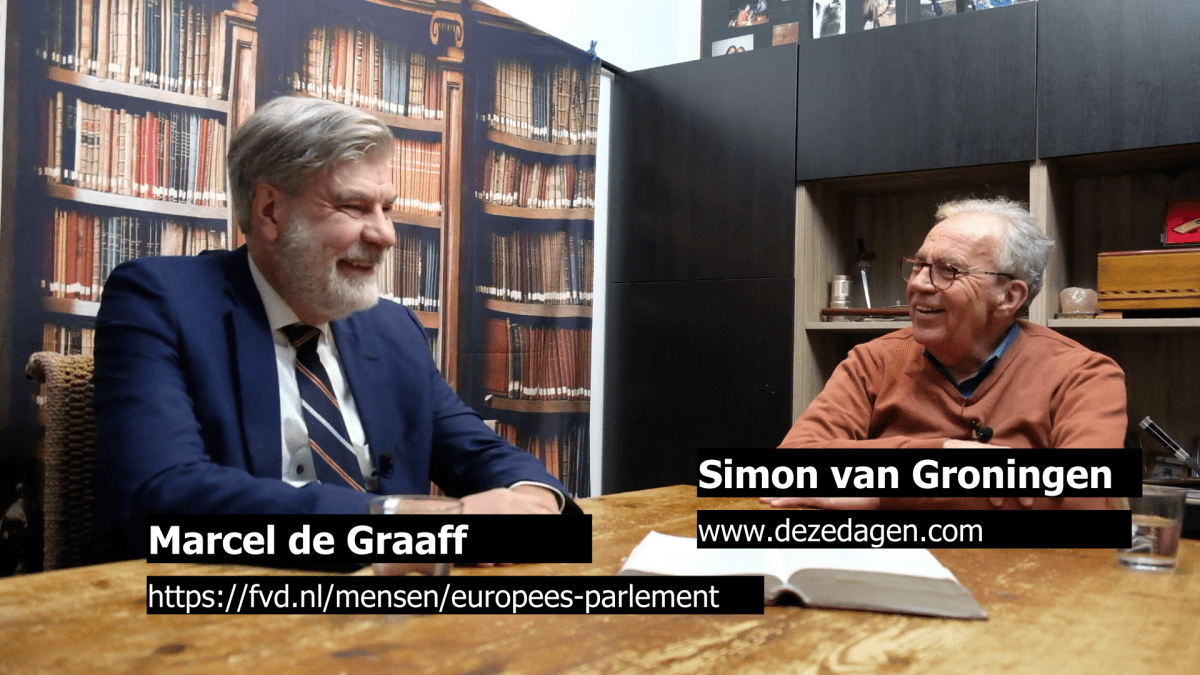 Het Gesprek Marcel de Graaff – theoloog & europarlementariër – Deze Dagen